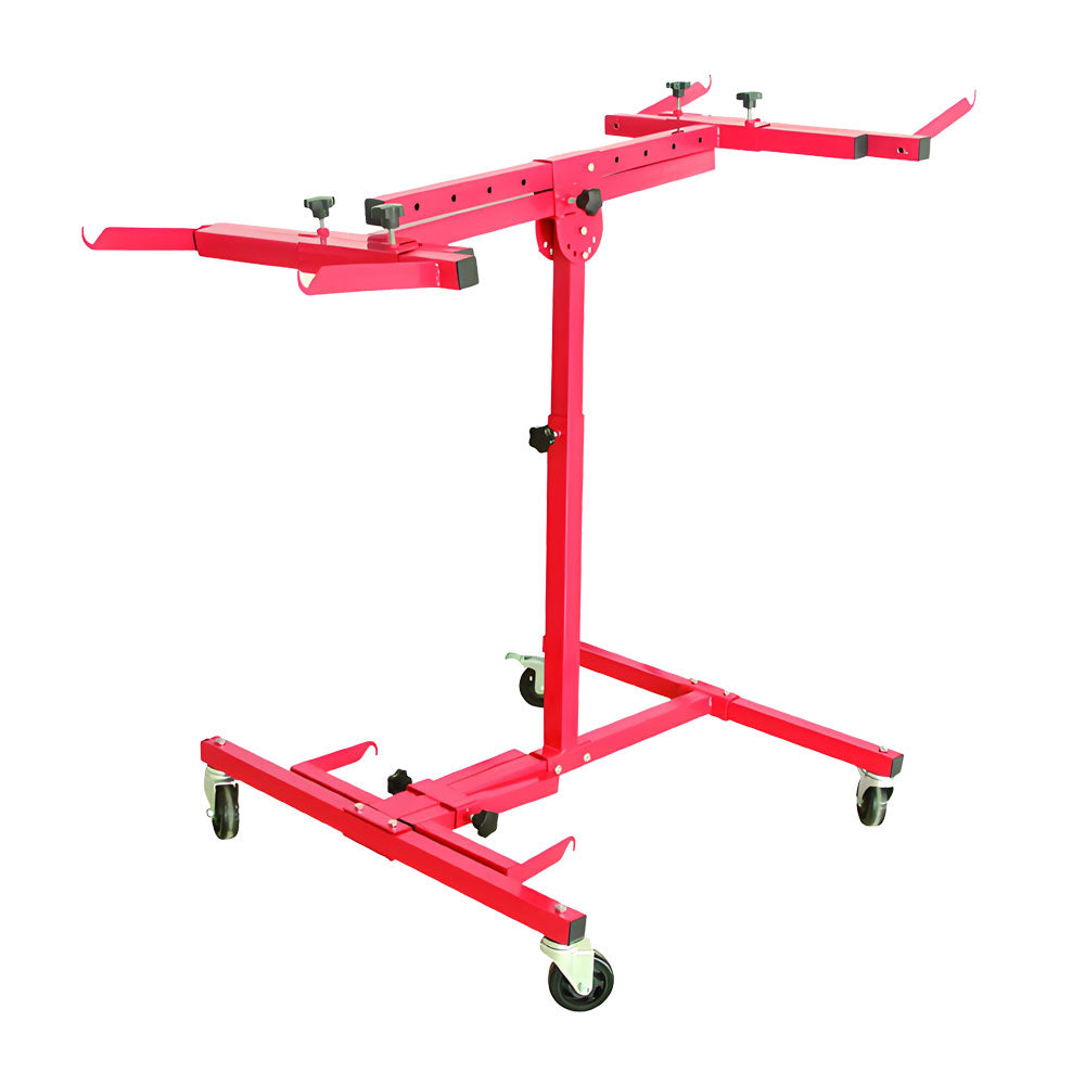 Adjustable Heavy-Duty Auto Paint Stand for Doors, Hoods, Trunk Lids ...